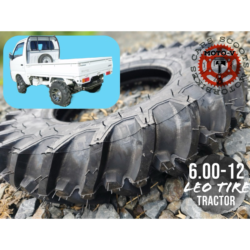 6.00-12 Leo TRACTOR Multicab/Minivan Off Road Mud TIRE ( Agri/Farm Use ...