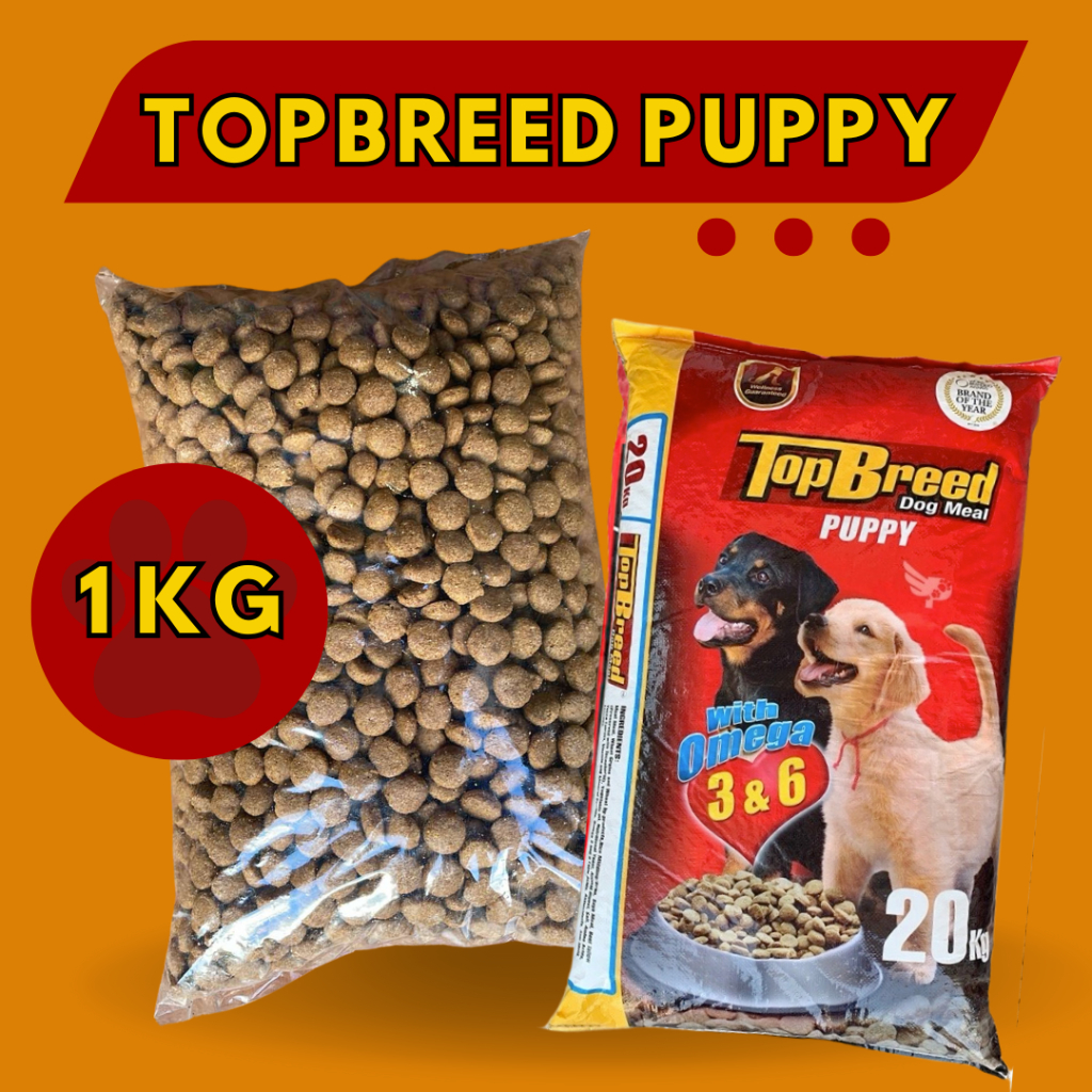 Top Breed Puppy Dog Meal 1kg | Shopee Philippines