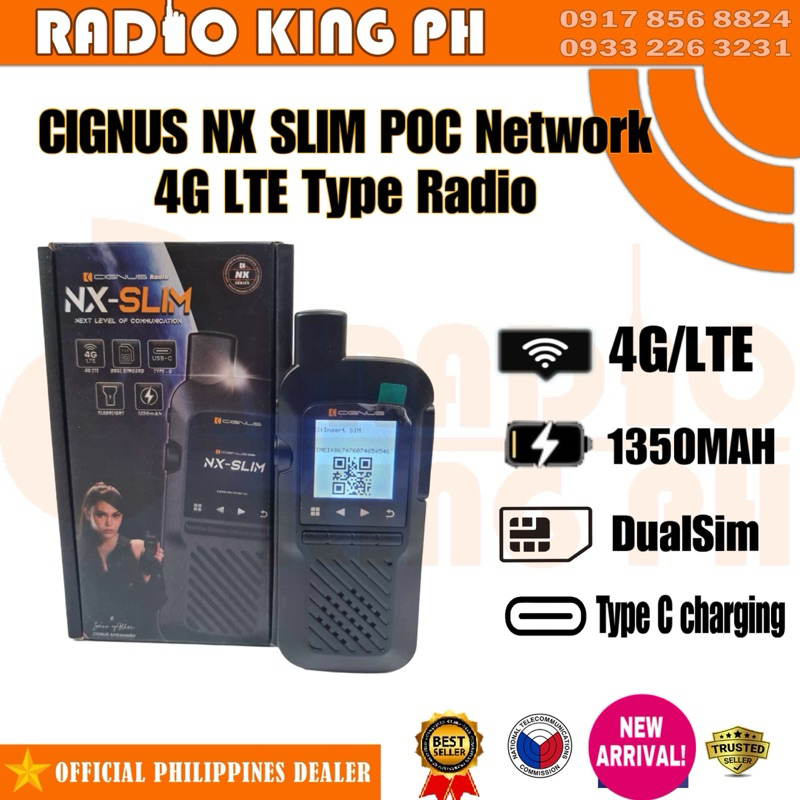 NEW CIGNUS NX SLIM POC Network Type Radio (NO GPS) | Shopee Philippines