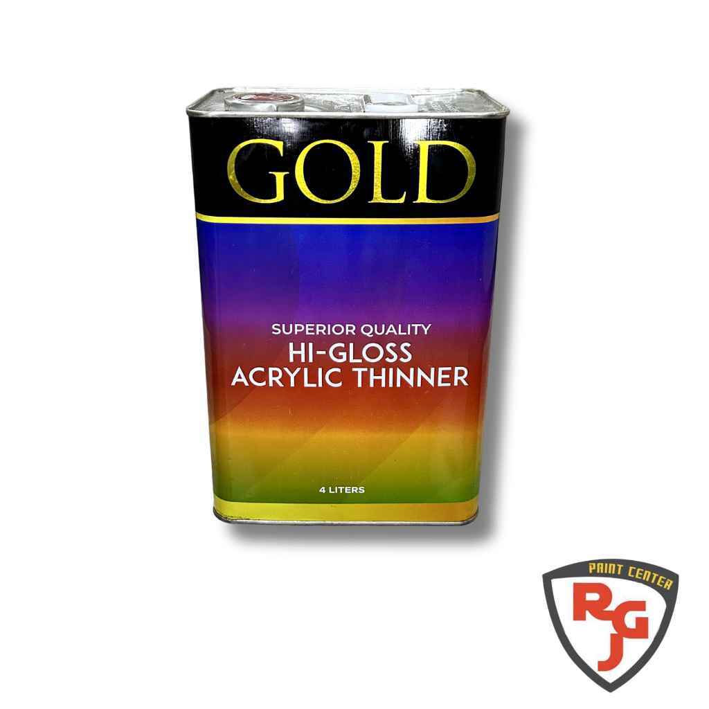 Gold Hi-Gloss Acrylic Thinner [1 GALLON / 4 LITERS] | Shopee Philippines