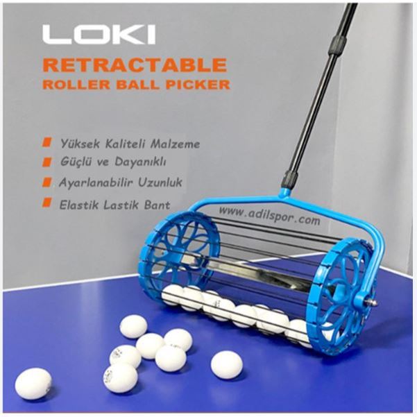 Loki Table Tennis Ball Picker Collector Roller Type Original Pingpong ...