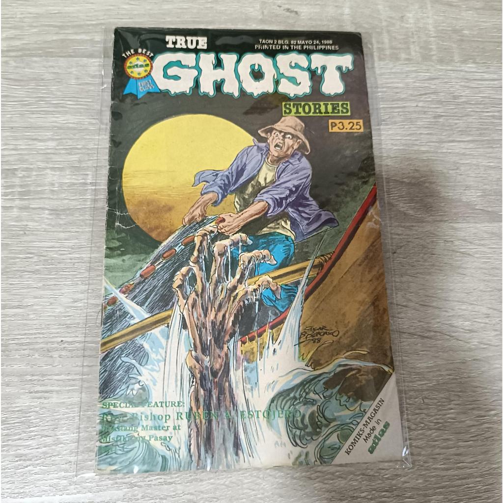 True Ghost #82 Mayo 24, 1988 tagalog filipino komiks horror | Shopee ...