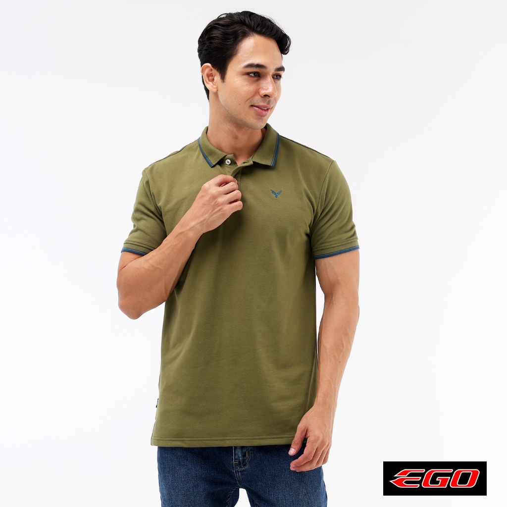 Ego 20 Cvc Collared Shirt Pique EOT01-0006 | Shopee Philippines