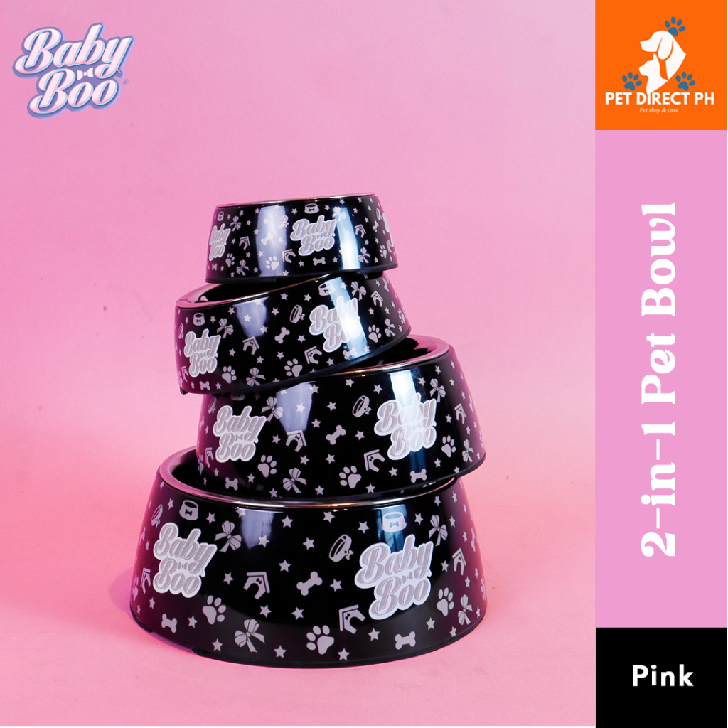 Baby Boo Pet Bowl 2 in - Pink | Shopee Philippines