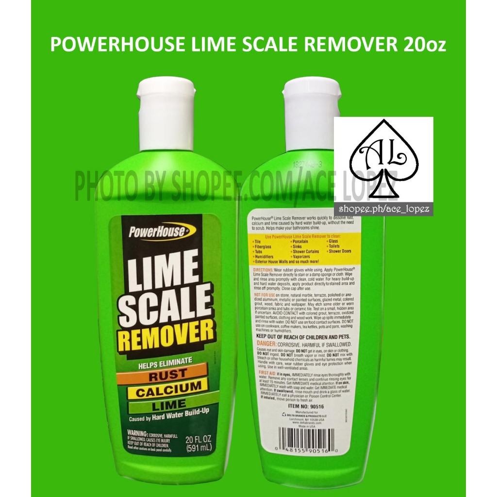 Lime Scale Remover casued by Hard Water Buiild Up 20oz (591ml) by ...
