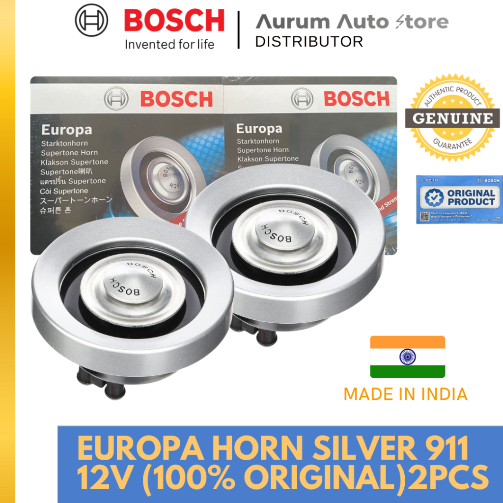 Bosch europa horn 12Volts | Shopee Philippines