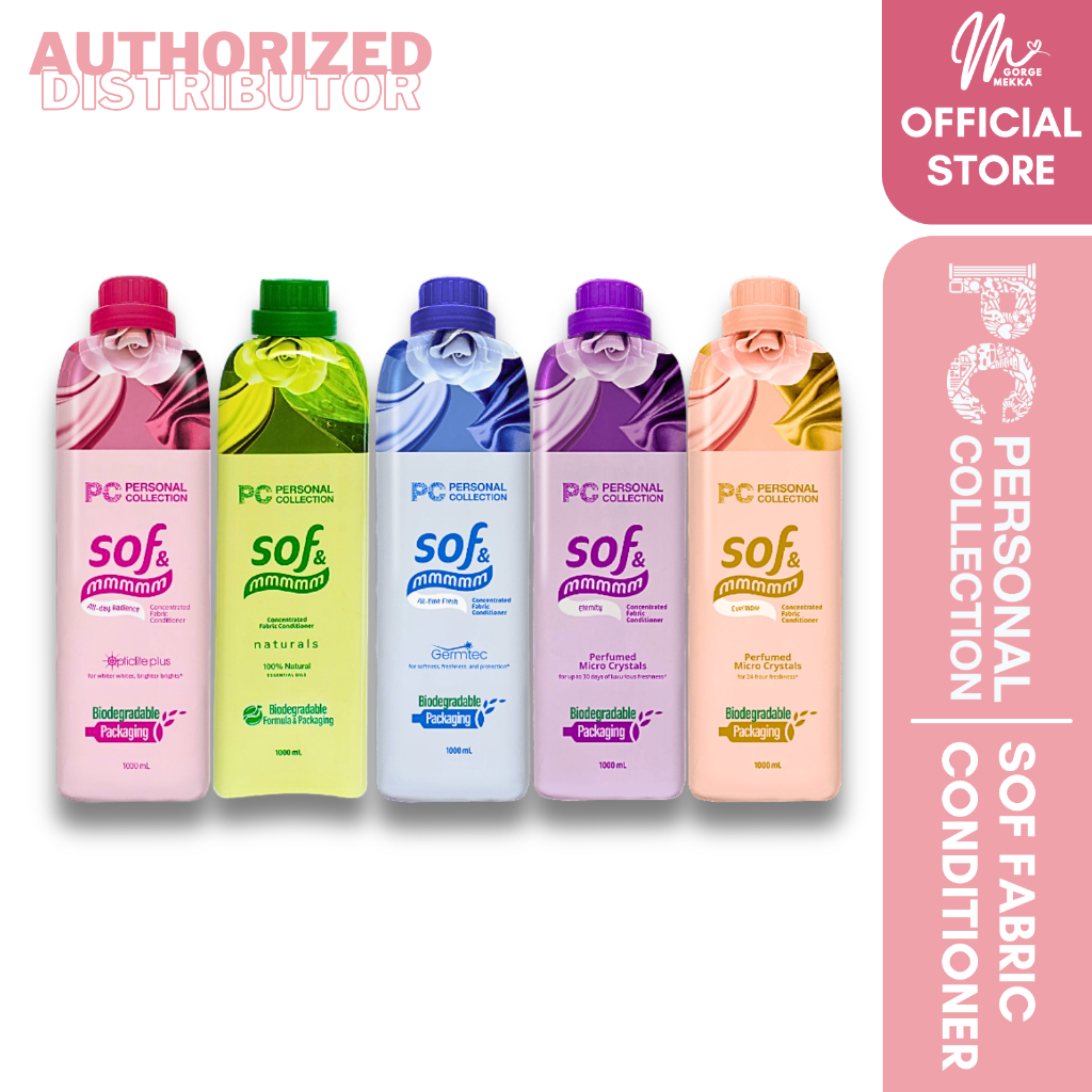 Sof & mmmmm Eternity Concentrated Fabric Conditioner 1000ml | Shopee ...
