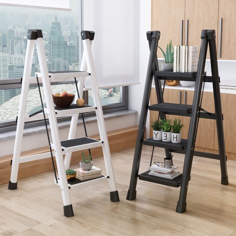 3/4/5 Step Ladder, Home Folding Ladder, Thick Iron Pipe Pedal, Indoor ...