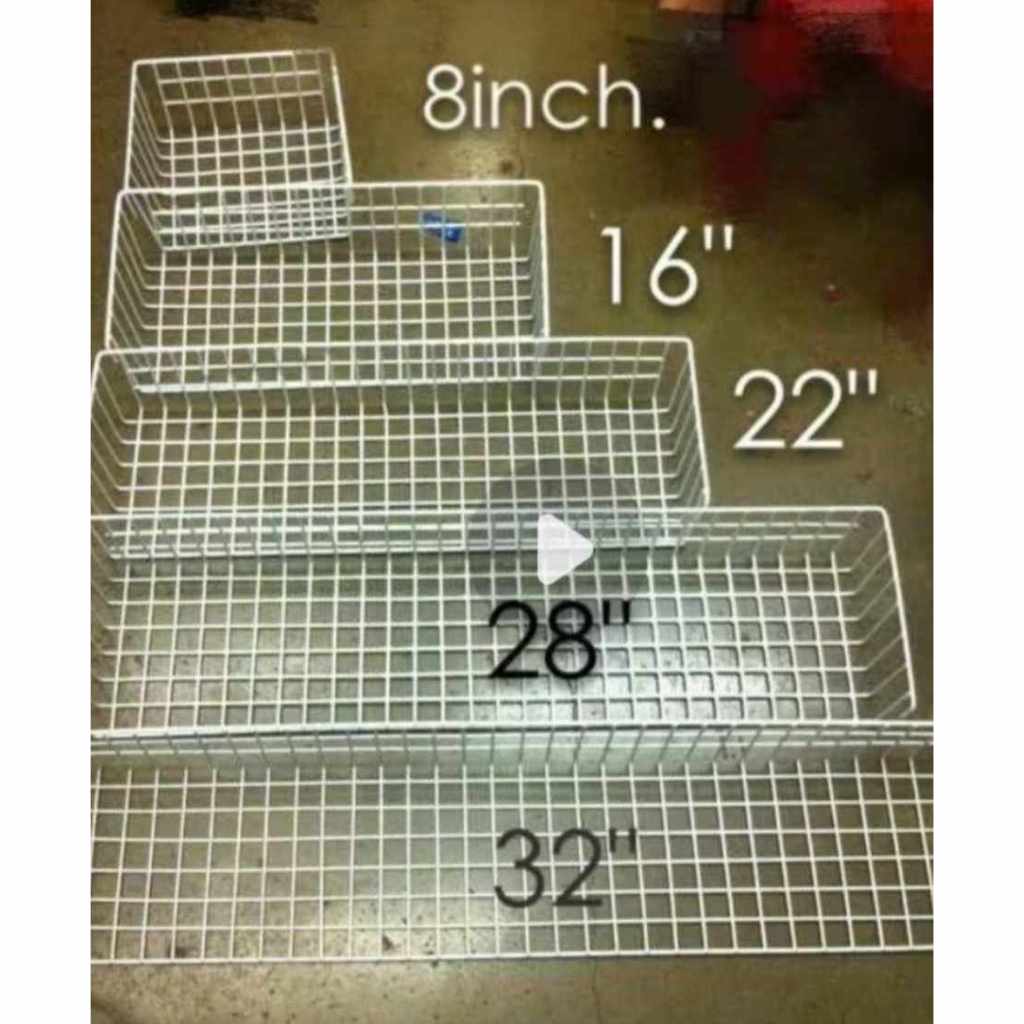 Sari-Sari Store Basket Organizer 8,16,22,28,32 Sizes Shelving Unit ...