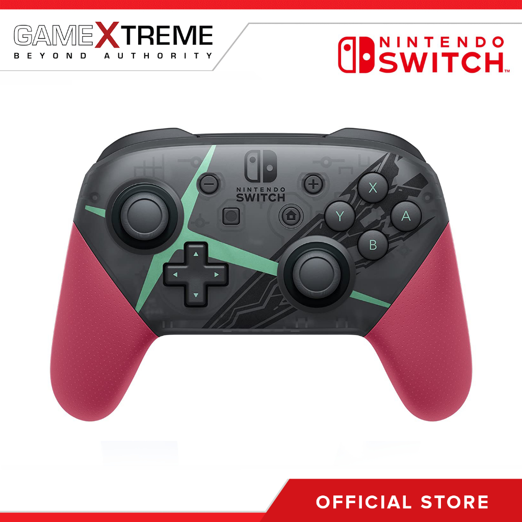 Nintendo Switch Pro Wireless Controller Xenoblade Edition R3 | Shopee ...