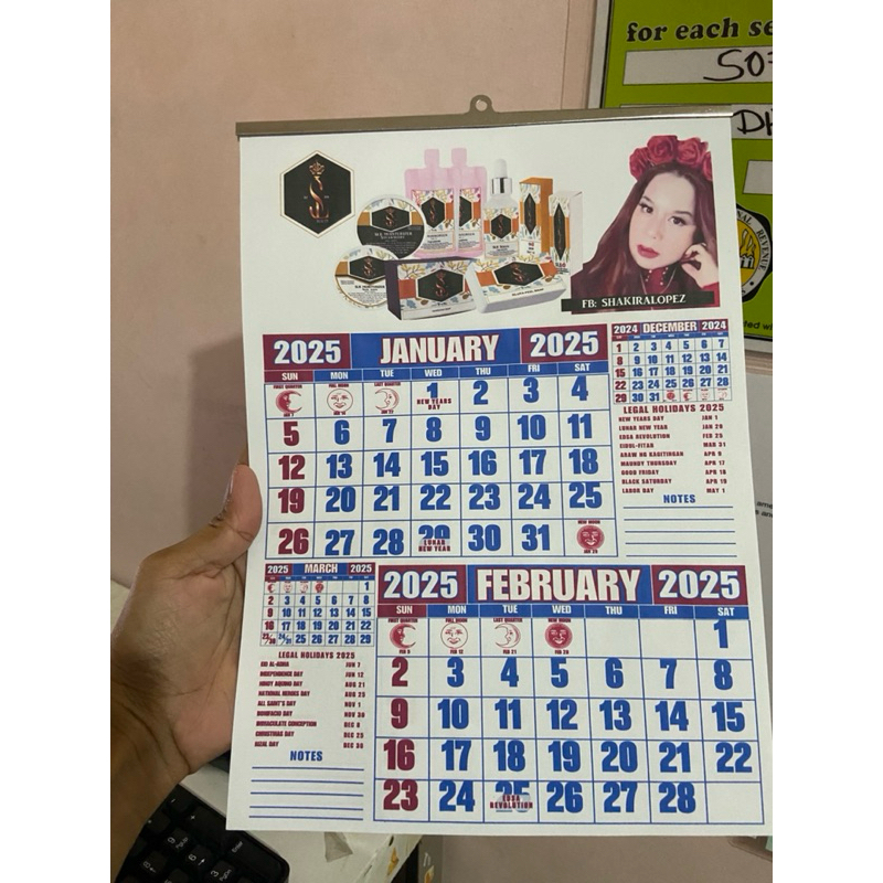 2025 Calendar gift for your Customer | Shopee Philippines