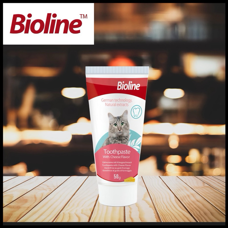 Bioline Toothpaste with Cheese Flavor for Cats 50g | Shopee Philippines