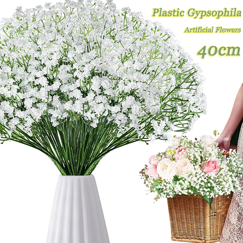 White Gypsophila Artificial Flowers/Photography Fake Flower Props ...