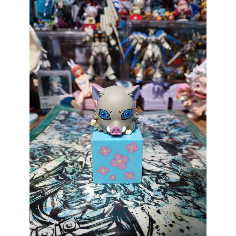 Authentic Inosuke Hashibira of Demon Slayer Hikkake Furyu Figure ...