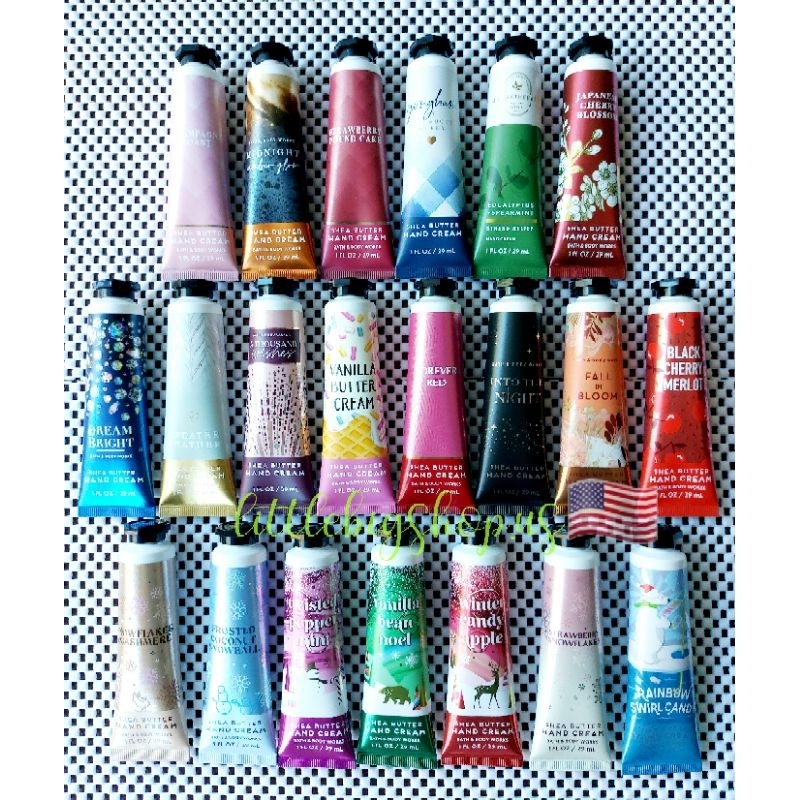 SLEEP LAVENDER + VANILLA Bath & Body Works Hand Cream 29ml | Shopee ...