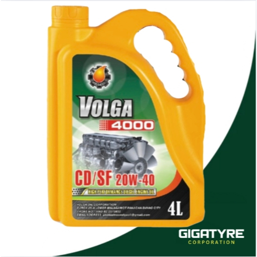 VOLGA - 4000 20W40 CD/SF - 4Liter | Shopee Philippines