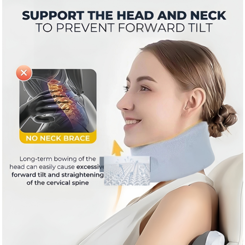 Soft Cervical Collar – Unisex Neck Support for Spinal Therapy and ...