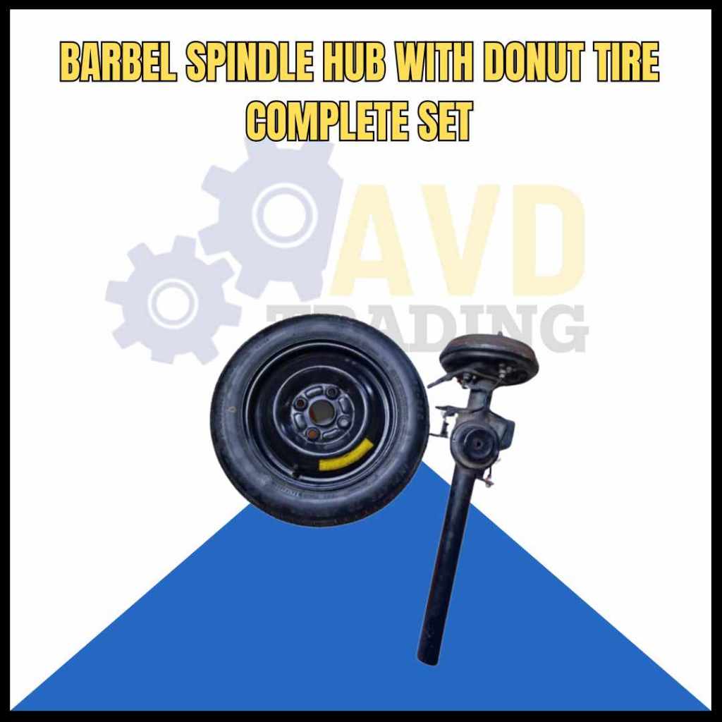 Barbel Spindle Hub with Donut Tire | Shopee Philippines