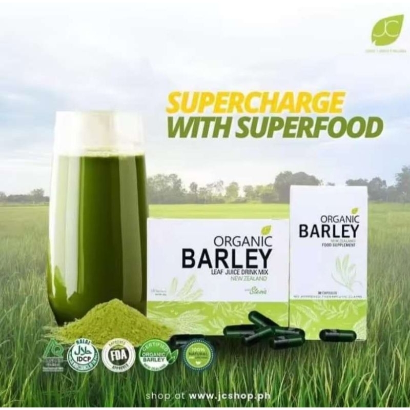 JC Organic Barley Juice(10pcs) | Shopee Philippines