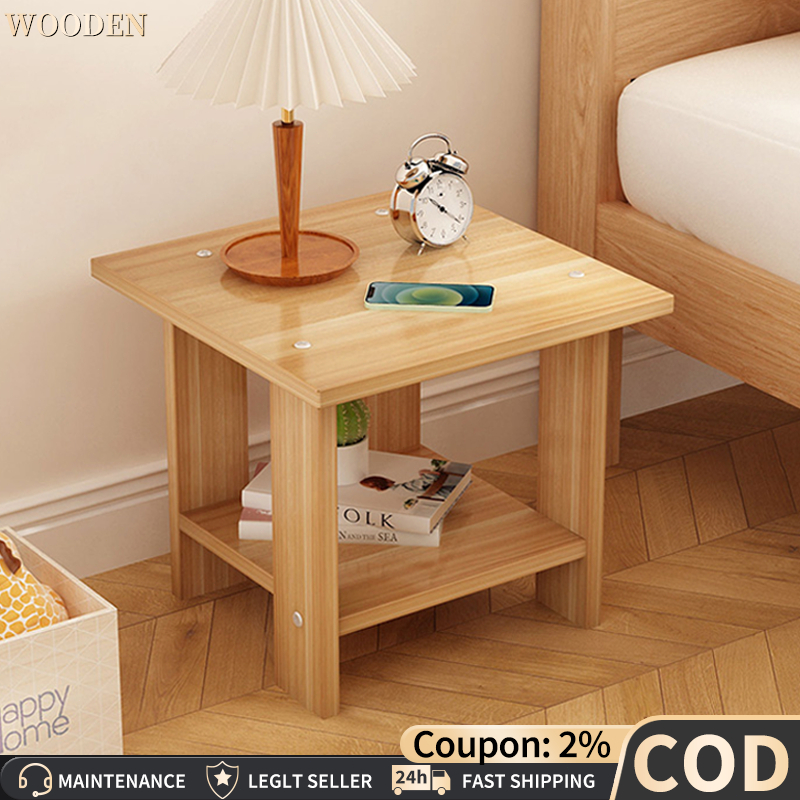 Sofa Side Table Bedside Round Table Storage Cabinet Coffee Small Table Bedroom Living Room ...