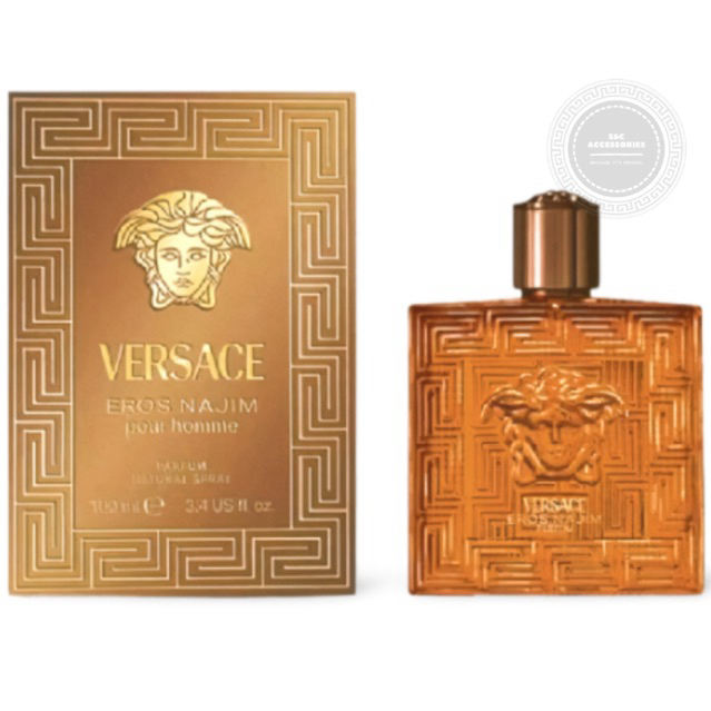 Versace Eros Najim 100ml Parfum Oriental Woody Perfume for Men Unique ...