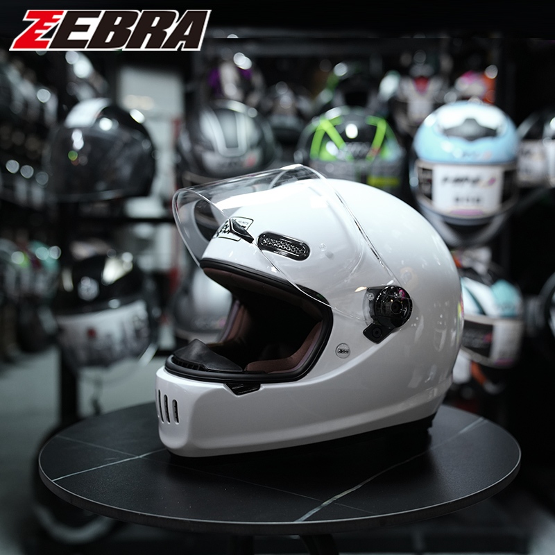 ZEBRA 577 VERTUOSO Classic Helmet For Motorcycle Full Face Vintage ...