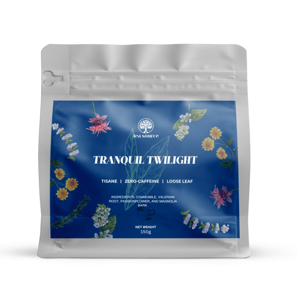 Tranquil Twilight | Relaxing Herbal Tea with Chamomile & Valerian Root ...