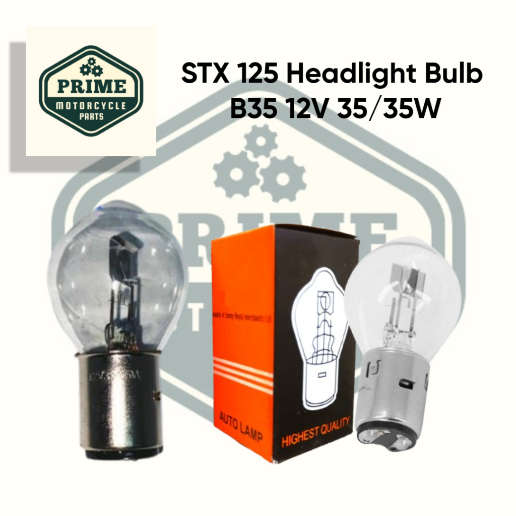 STX 125 Headlight Bulb B35 12V 35/35W | Shopee Philippines