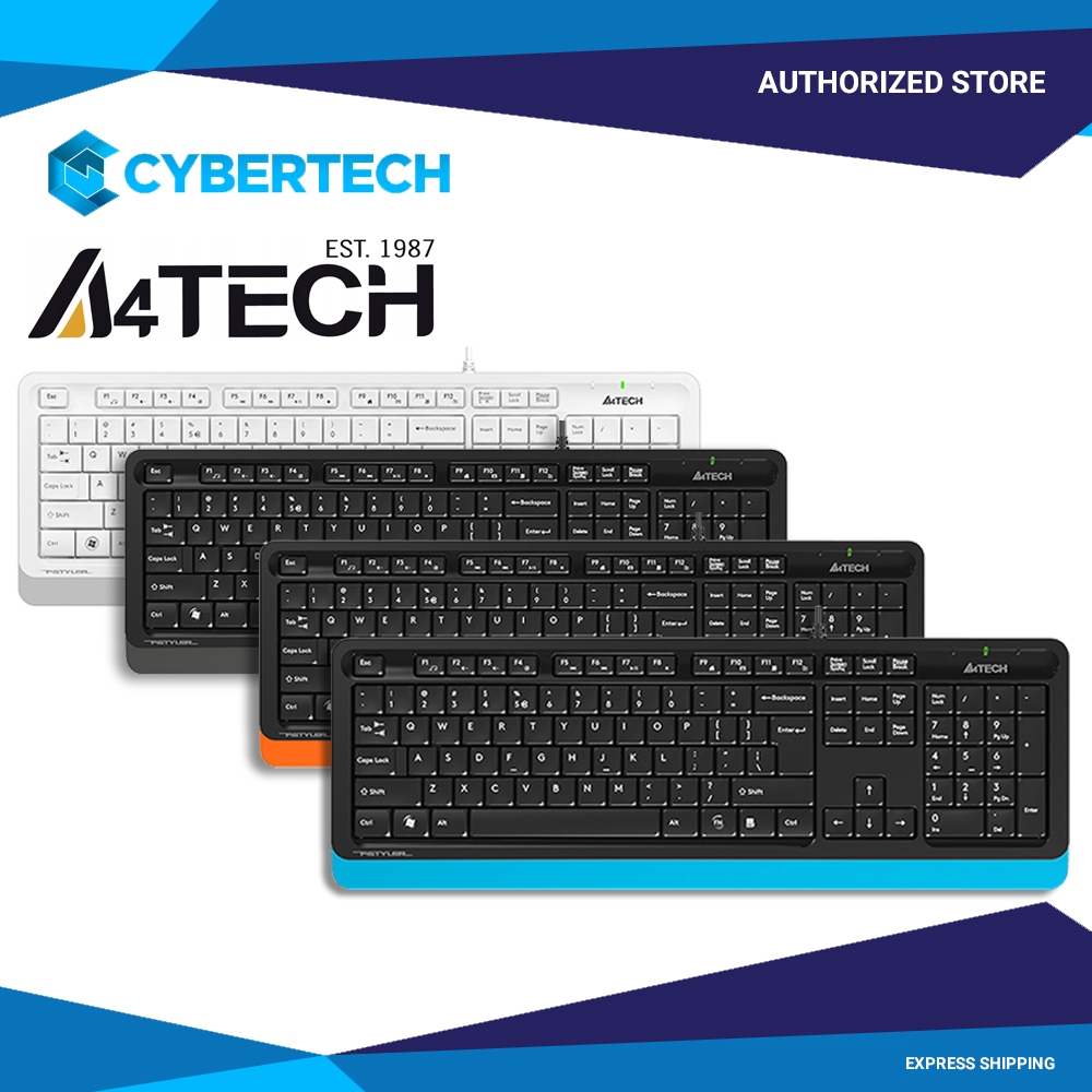 A4Tech Fk10 Fstyler Sleek Multimedia Comfort Keyboard USB | Shopee Philippines