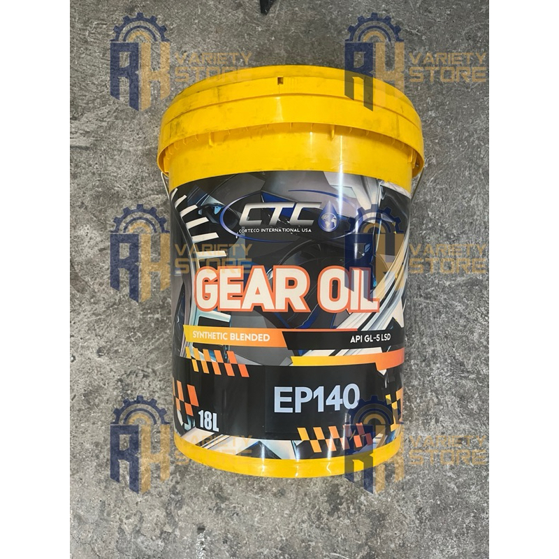 CORTECO HIGH PERFORMANCE GEAR OIL EP 140 API- GL 5 18 LITERS PAIL ...