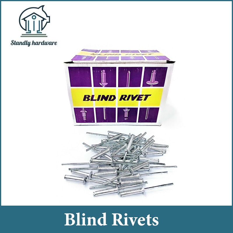 Aluminum Blind Rivets 500-700PCS Per Box Blind Rivet for Assembling ...