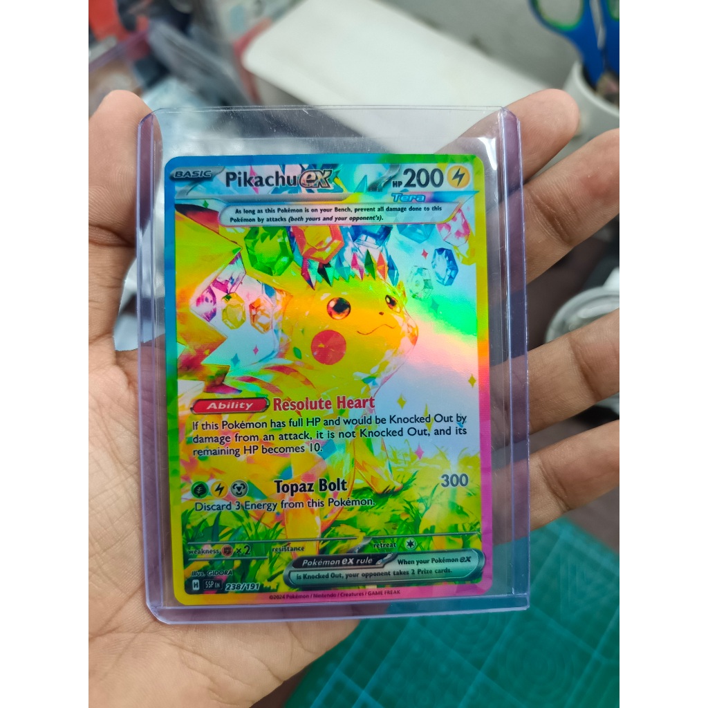 PROXY CARD - Pikachu ex - 238/191 / Special Illustration: Surging ...