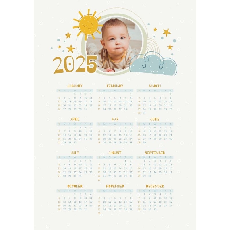 CUTE 2025 CALENDAR (A4 size) | Shopee Philippines