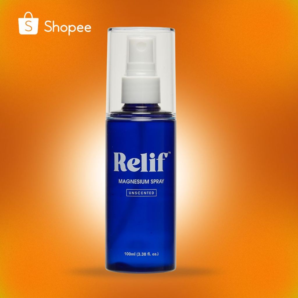 RELIF Magnesium Spray 100ML - Unscented | Shopee Philippines
