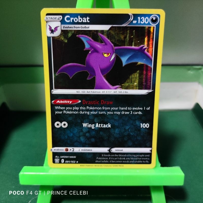 Pokemon TCG - Crobat (H) | Shopee Philippines