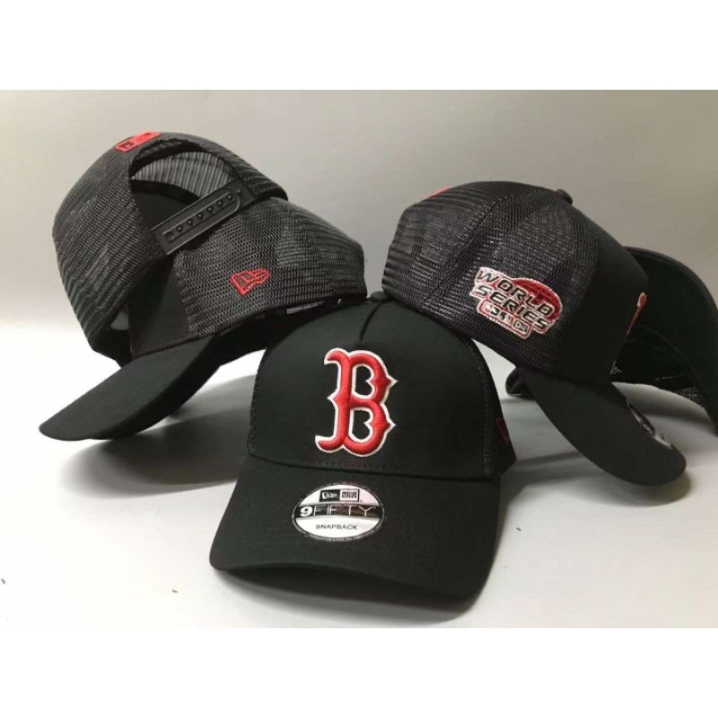 New Boston Snapback aframe vintage cap netcap | Shopee Philippines
