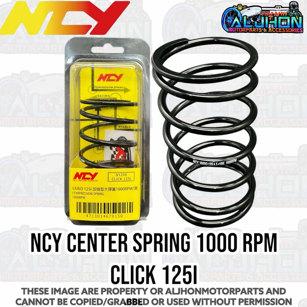 NCY CENTER SPRING 1000 RPM CLICK 125i | Shopee Philippines