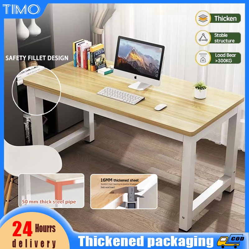 140CM Computer Table Home Desk Study Student Table Modern Bedroom Desk ...