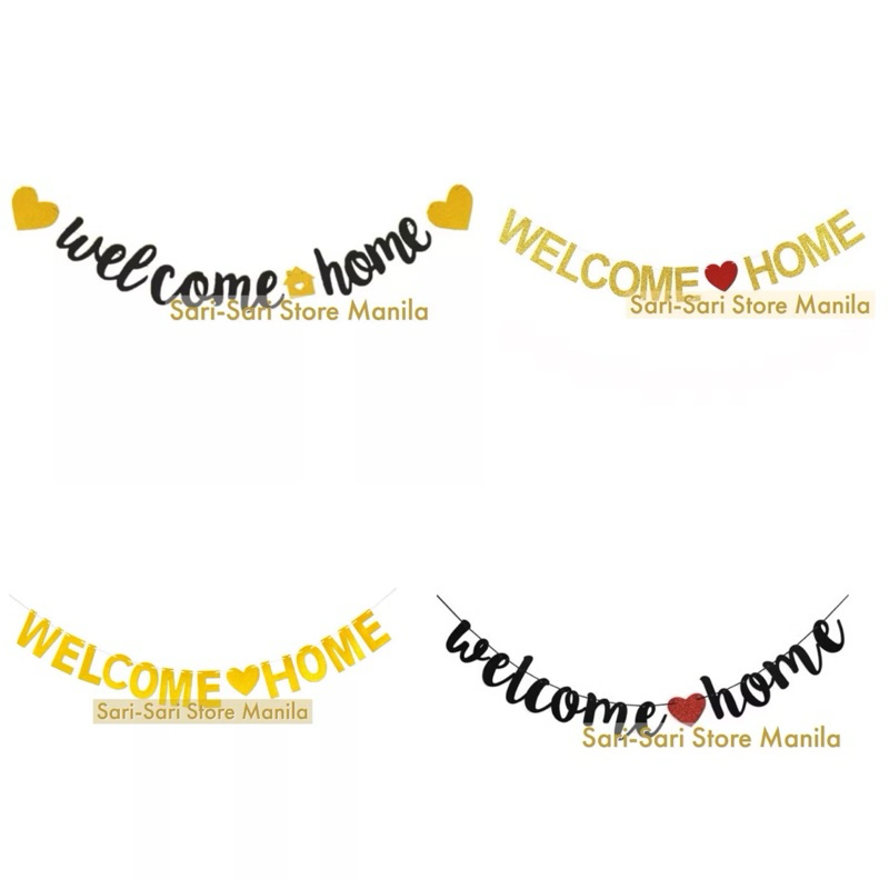 Welcome home banner 3 meters | Shopee Philippines