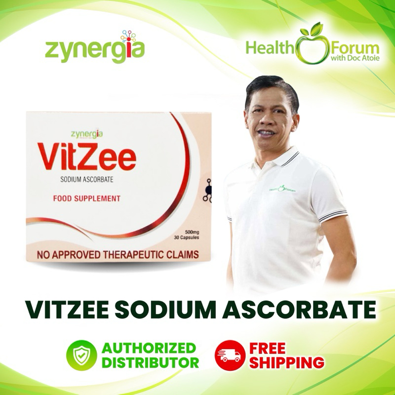 ZYNERGIA VITZEE (SODIUM ASCORBATE) 500mg/30caps | Shopee Philippines