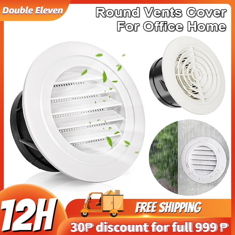 Round Vents Cover Air Vent Louver Air Vent Extract Valve Grille Round ...