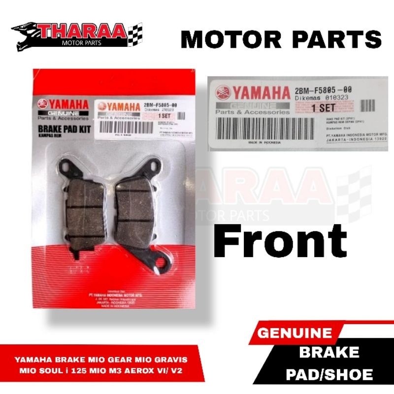YAMAHA BRAKE PAD MIO GEAR MIO GRAVIS MIO SOUL i 125 MIO M3 AEROX VI/ V2 ...