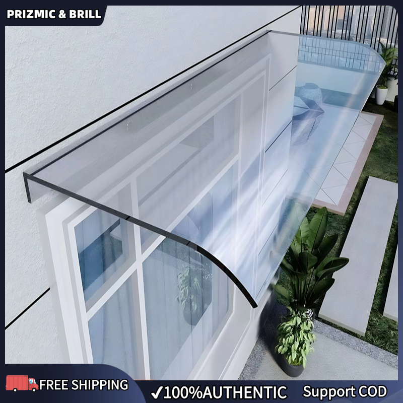 Waterproof Awning House Front Door Waterproof Canopy Transparent PC ...