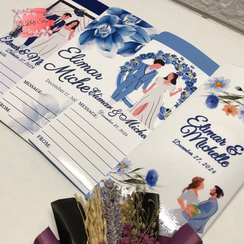 PRE ORDER PER PIECE - EDIT DETAILS ONLY Personalized Customized Wedding ...