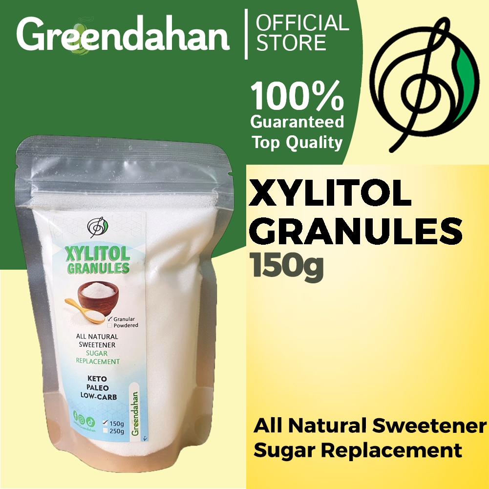 Greendahan / Pure Xylitol Granules 150g | 250g - Low Carb, All Natural ...