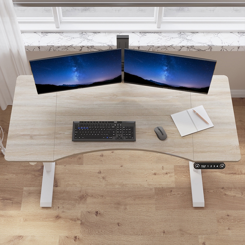 BilBil 55 inches 1.4M Electric Standing Desk Height Adjustable Stand ...
