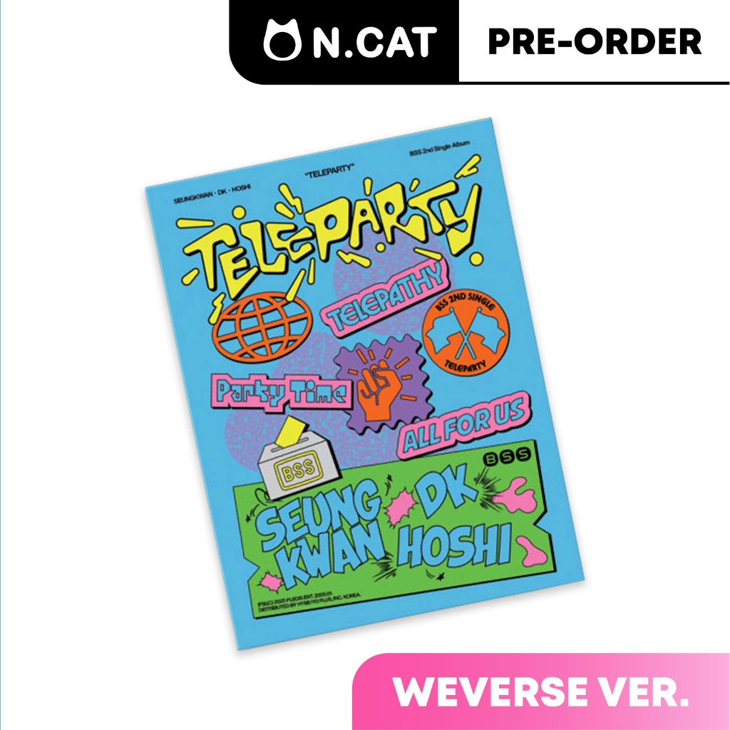NCAT (Pre-Order) BOOSEOKSOON BSS - Teleparty (Weverse Version) 2nd Single Album | Shopee Philippines