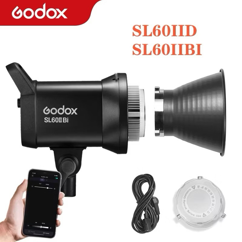 Godox SL-60W / SL-60II Daylight / Bi Color Led Video Lamp Light / SL60 ...