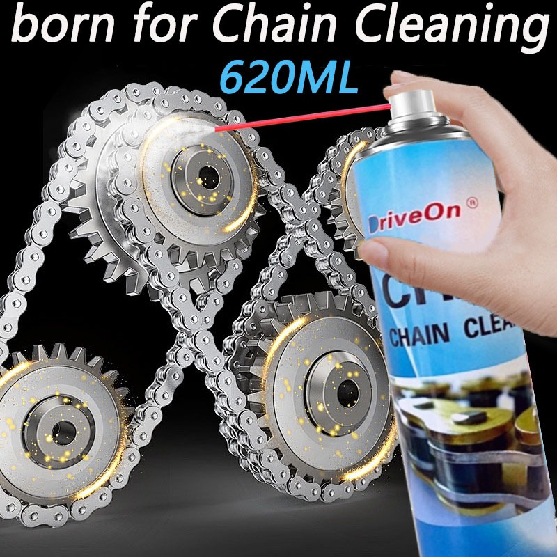 620ml Chain Lube & Chain Cleaner for Motorcycle / Bicycle Efficient ...