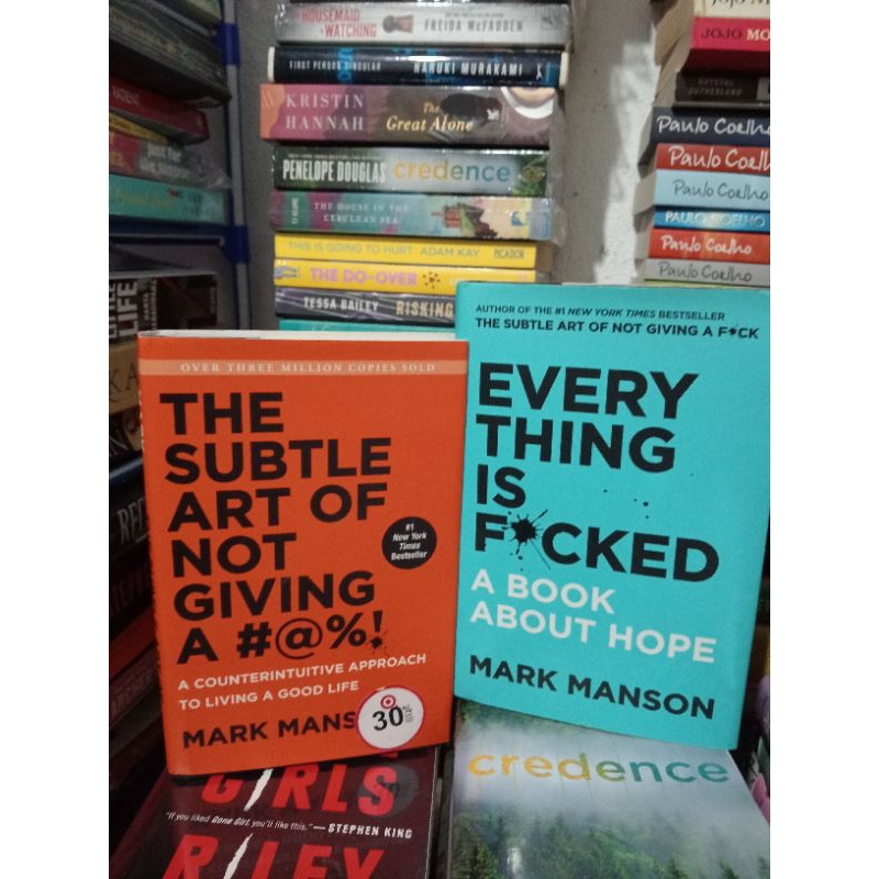 Subtle Art Series Set by Mark Manson HARDCOVER | Shopee Philippines
